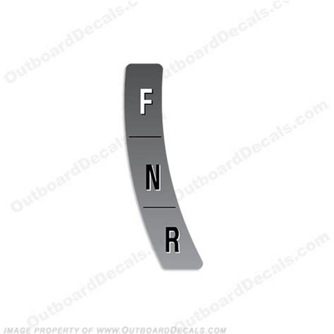 Sea Doo Forward Neutral Reverse Decal