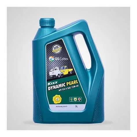 GS Catltex 15W40 Kixx Dynamic Pearl Diesel Engine Oil, Can of 3 Litre ...