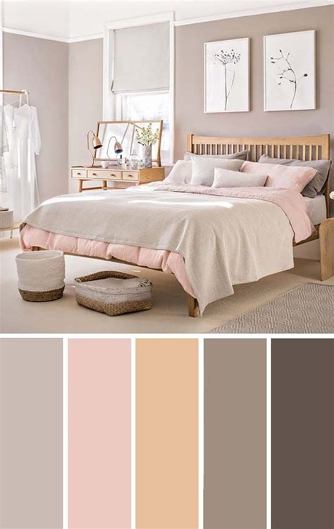 20 Beautiful Bedroom Color Schemes Color Chart Included Decor Home