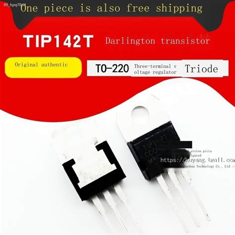 Tip142t Darlington Transistor Three Terminal Voltage Regulator Transistor Tip142 Chip Straight