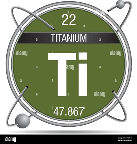 Periodic Table Elements Titanium Cut Out Stock Images And Pictures Alamy