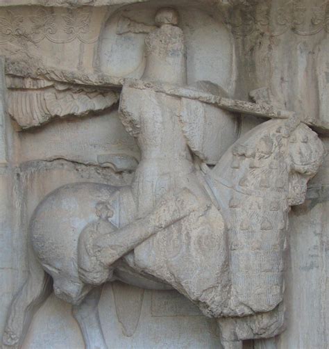 Sassanian Fabric Design 3 Simurgh From Statue Of Khosros Ii Etsy