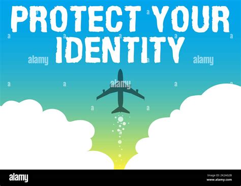 Inspiration Showing Sign Protect Your Identity Business Approach Secure From Data Breach And