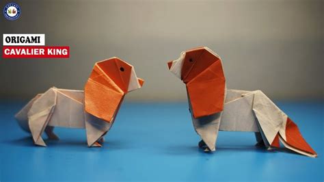 Origami Cavalier King Charles Spaniel How To Make Origami Cavalier