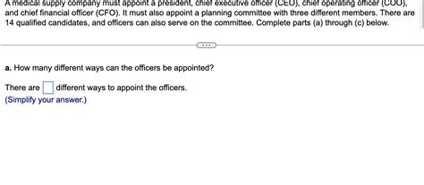 Solved A Classic Counting Problem Is To Determine The Number