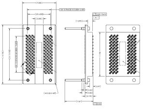 DDR5 X4 X8 XH Series Oscilloscope Target Socketed Interposer