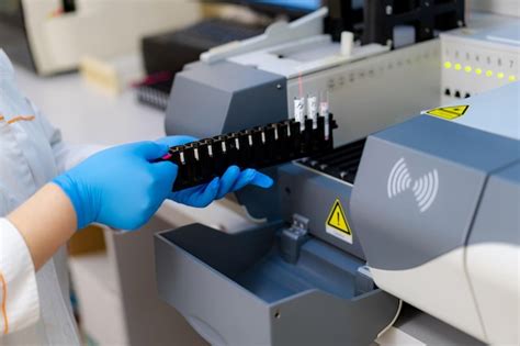 Premium Photo Laboratory Chemistry Device Researching Modern Lab