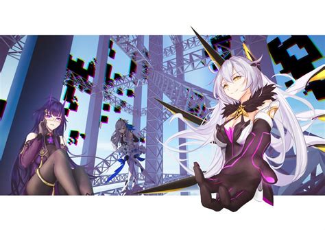 Kiana Kaslana Bronya Zaychik Raiden Mei Raiden Mei Kiana Kaslana