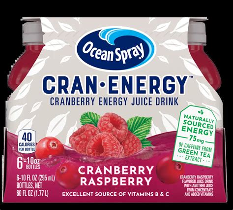 Cran•energy™ Cranberry Raspberry Energy Juice Drink