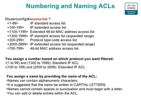 Cisco Acl