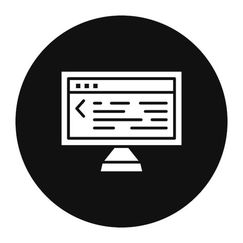 Premium Vector Code Terminal Vector Illustration