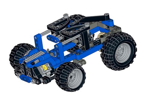 Lego Moc Monster Truck By Narp Rebrickable Build With Lego