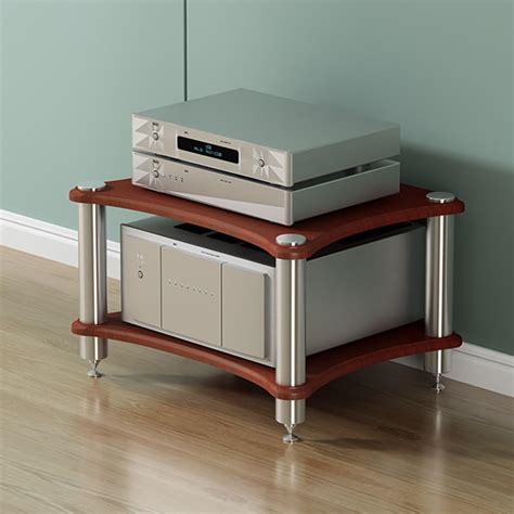 Oukejnm 1 2 3 4 Tier Av Media Stand Component Cabinet