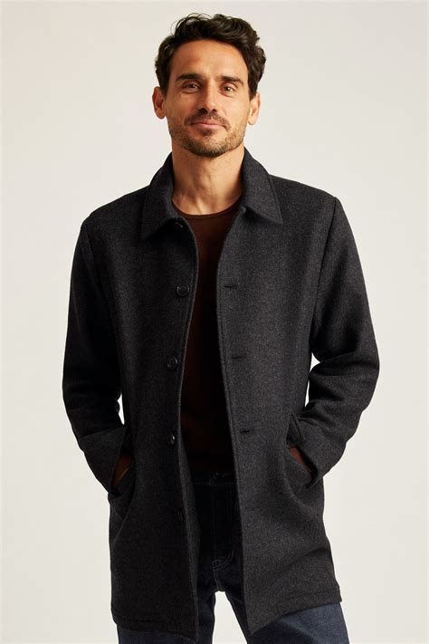 The Italian Wool Car Coat Wool Car Coat Car Coat Wool Chore Jacket