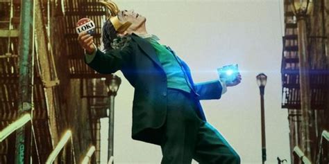 Loki Dances Down Jokers Iconic Steps In Perfect Mashup Poster