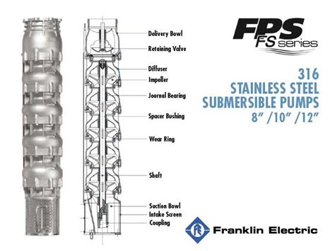 Franklin Electric Fps Fs Series Submersible Pumps 8 10 12 Irrigear®