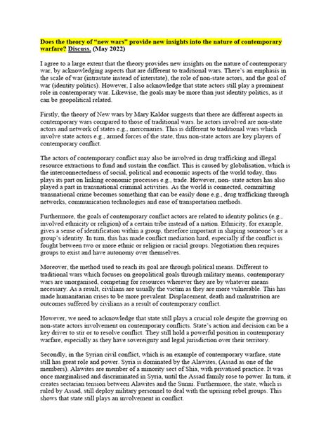 Dv3126 Assignment Pdf Bashar Al Assad Syria