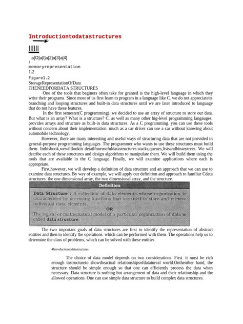 Bca Data Structures Notes Pdf Data Structure Computer Programming