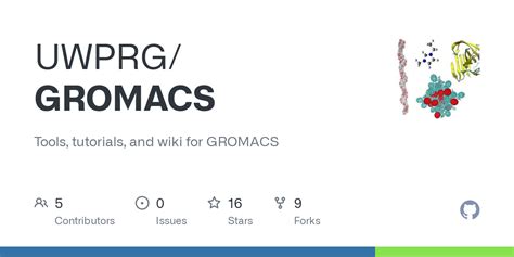 Github Uwprg Gromacs Tools Tutorials And Wiki For Gromacs