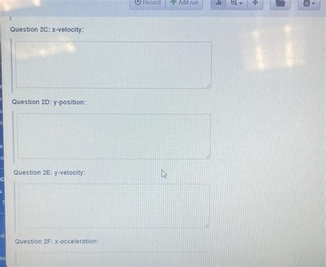 solved homework for lab 8 two dimensional motion