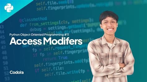 Access Modifiers Oop Python 11 Youtube