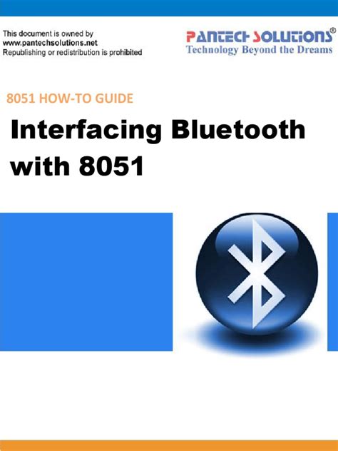 Interfacing Bluetooth With 8051 Trainer Pdf Bluetooth Microcontroller