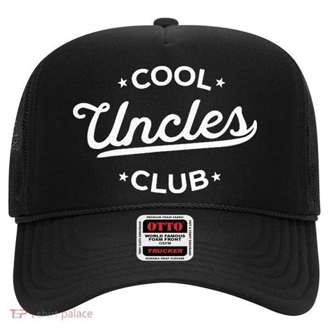 Cool Uncles Club Best Uncle Ever Funny Pocket Fathers Day Hat