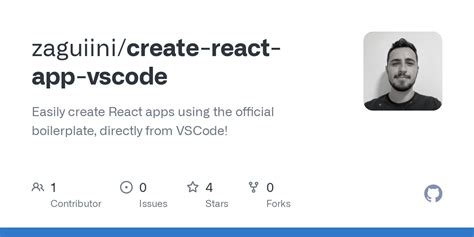 GitHub Zaguiini Create React App Vscode Easily Create React Apps Using The Official