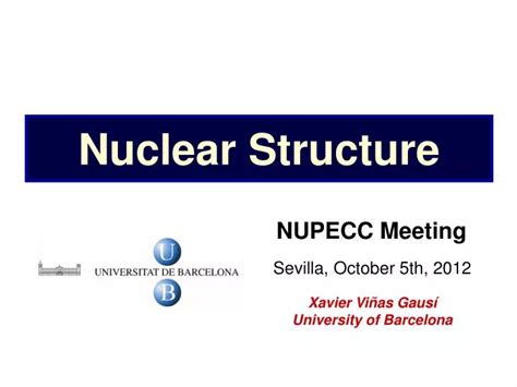 PPT Nuclear Structure PowerPoint Presentation Free Download ID 4238417