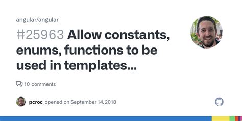Allow Constants Enums Functions To Be Used In Templates Without