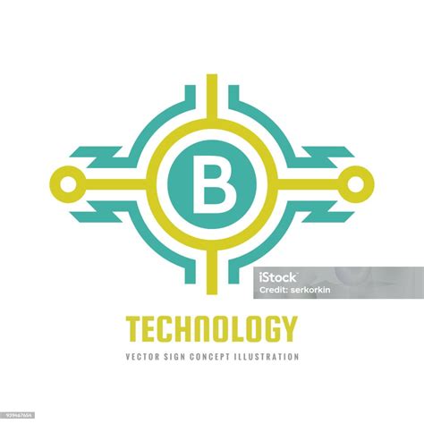 기술 편지 B벡터 기호 템플릿 개념 그림 추상 번개 파워 에너지 부호입니다 크리에이 티브 디지털 기호입니다 Seo입니다 검색 엔진 최적화 그래픽 디자인 요소 개념에 대한
