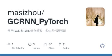 GitHub masizhou GCRNN PyTorch 使用GCN和GRU组合模型多站点气温预测
