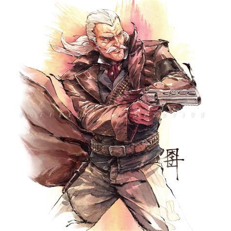 Revolver Ocelot Metal Gear And More Drawn By Mar C Danbooru