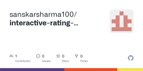 GitHub Sanskarsharma Interactive Rating Component Main