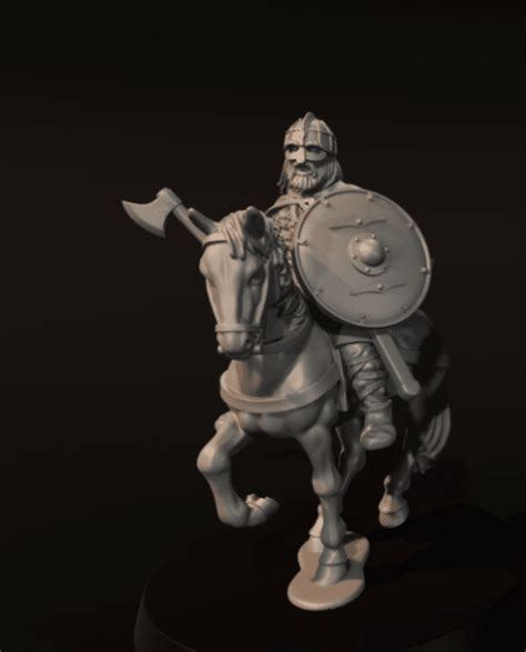 Mounted Vendel Era Warrior V5 Speira Miniatures