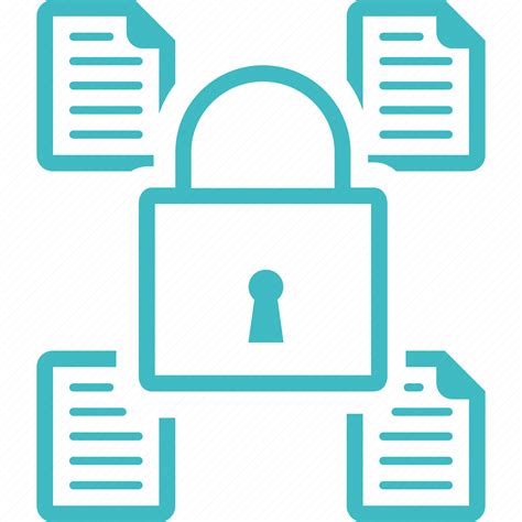 Data Database Protect Protection Repository Safety Securty Icon