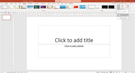 How To Change Slide Size In PowerPoint BrightCarbon