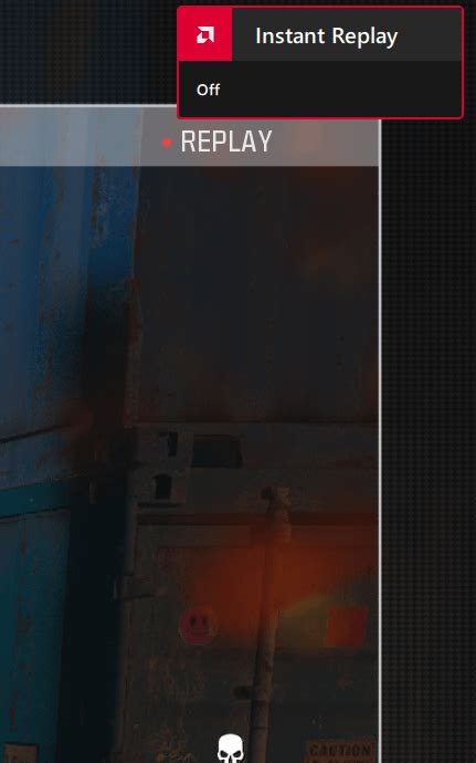Why Does My Relive Instant Replay Work Rradeon