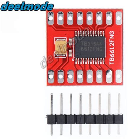Tb6612 มอเตอร์คู่ 1a Tb6612fng Microcontroller ดีกว่า L298n สําหรับ Arduino Shopee Thailand