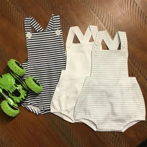 Boys Bubble Romper