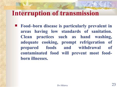 Prevention And Control Of Infectious Diseases Ppt