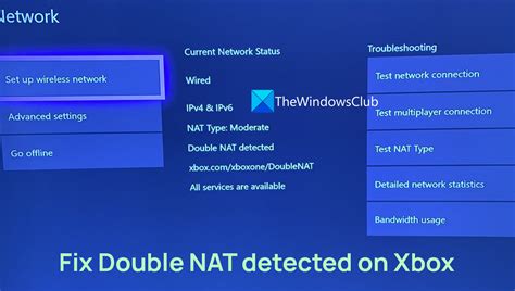 Fix Double NAT Detected On Xbox One
