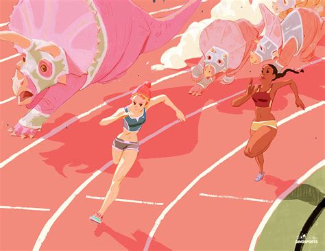 Running Track Drawing At Explore Collection Of