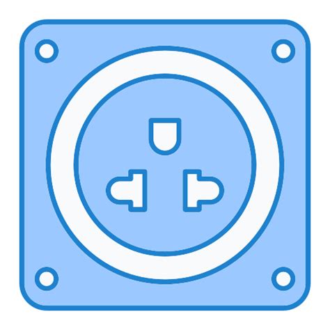 Socket Generic Blue Icon