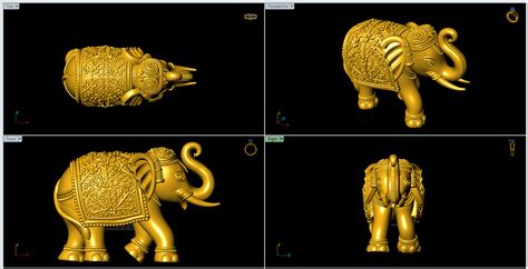 Archivo Stl Modelo De Impresión 3d De Elefante File 3・plan Imprimible En 3d Para Descargar・cults