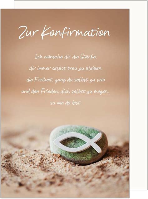 Edition Seidel Premium Glückwunschkarte Zur Konfirmation Mit Umschlag