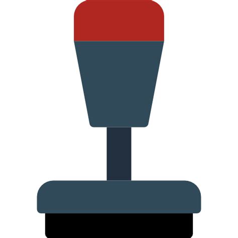 Stamp Basic Mixture Flat Icon