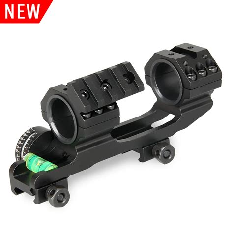 Tactical Mm Mm Double Rings With Mm Picatinny Weaver Rail Dual Ring Cantilever Scope
