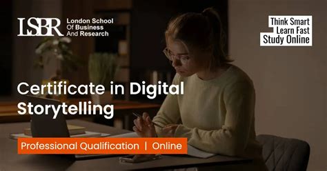 Certificate In Digital Storytelling