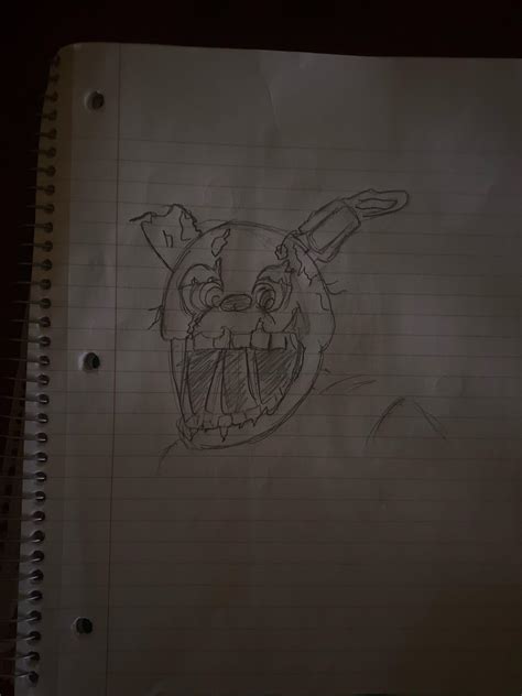 Attempting To Draw Spring Trap R Fivenightsatfreddys